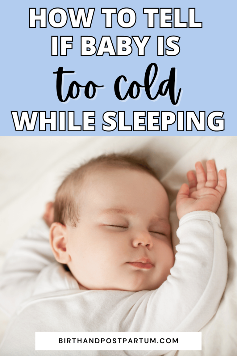 How to Tell If Baby Is Too Cold When Sleeping: Signs and Solutions ...